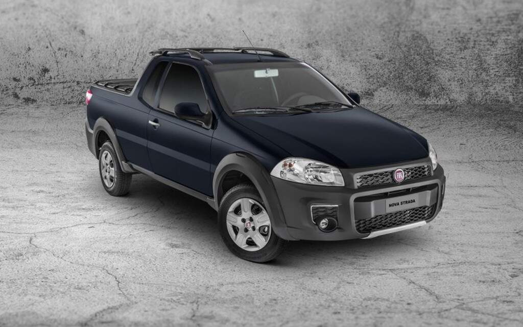 Fiat lança Strada 2014 com novo visual e porta extra na versão cabine ...