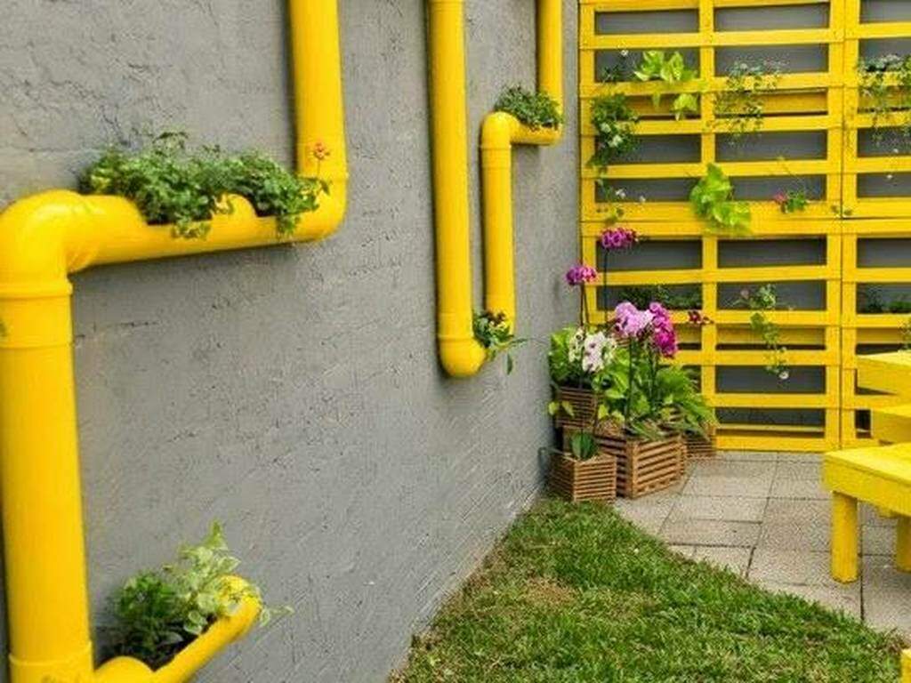 Em canos de PVC, horta orgânica feita de jeito fácil pode ocupar um ...