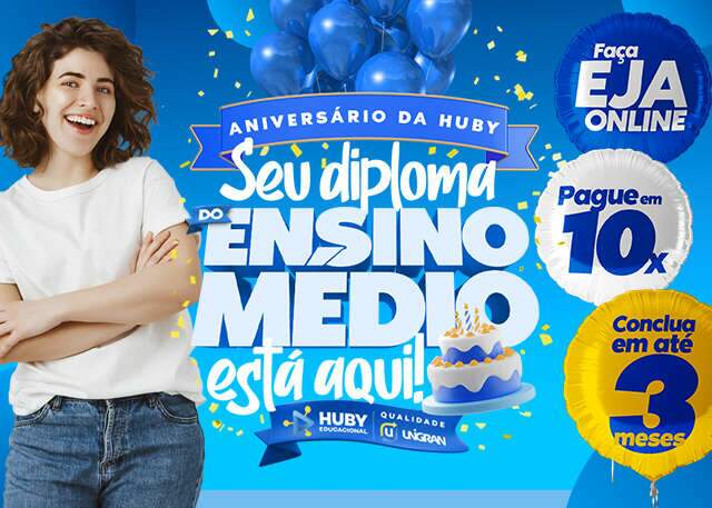 Huby Educacional completa 3 anos e você ganha 3 presentes! - Conteúdo ...