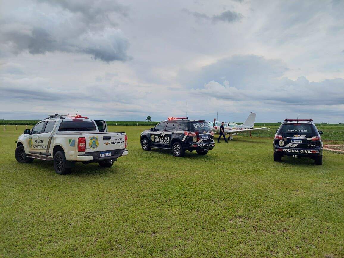Piloto que ia levar 300 kg de cocaína fica em silêncio no