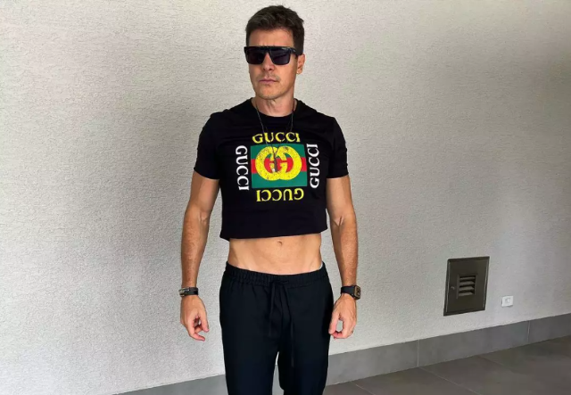 Cropped masculino é moda, mas eles acham que é só para “saradão”