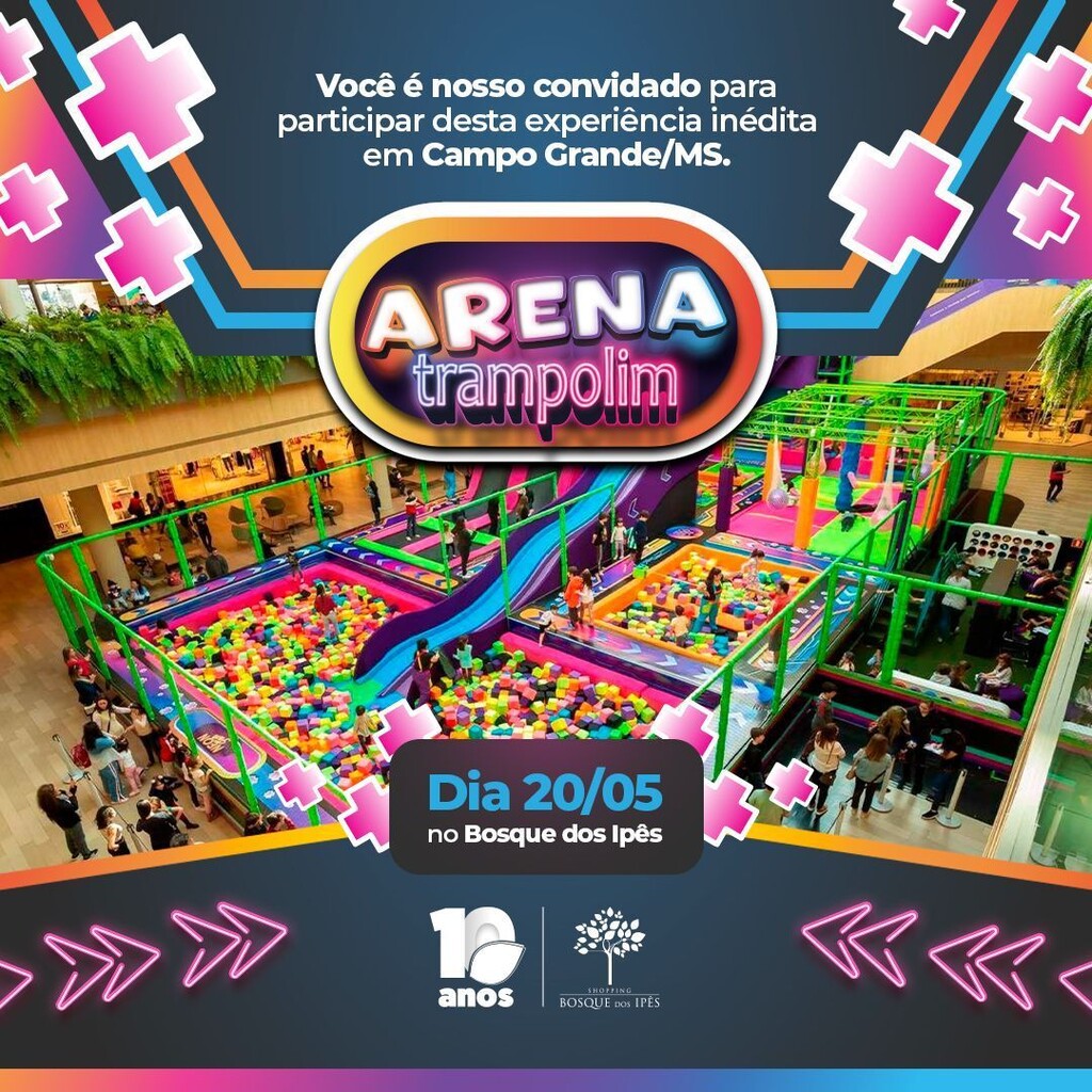 Arena Trampolim é atração inédita no Bosque dos Ipês - José Marques ...