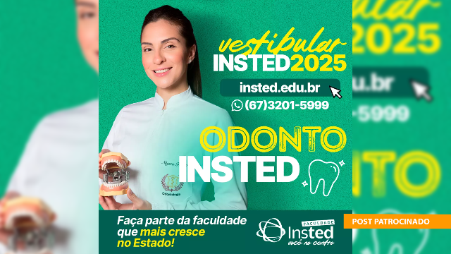 Faculdade Insted anuncia novo curso de Odontologia para 2025