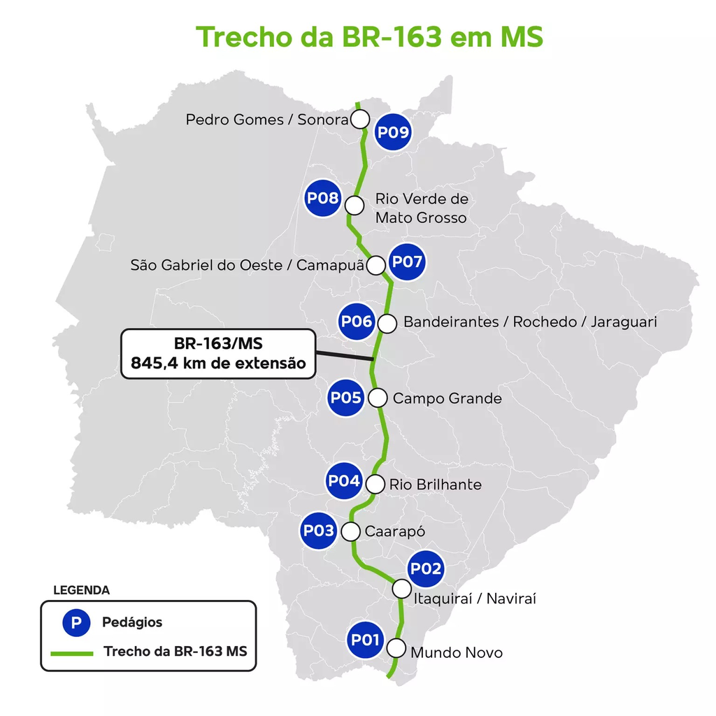 BR-163: CCR vence leilão e muda nome para Motiva; investimentos somam R ...
