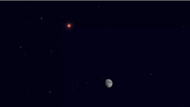 Olhe para o céu: Marte e lua estarão lado a lado na próxima semana ...